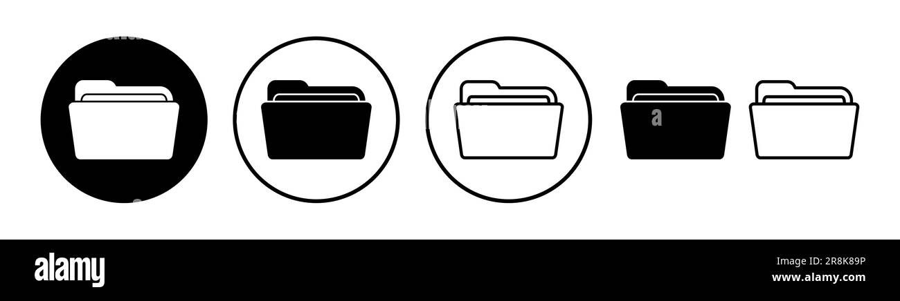 Open And Closed Folder Icons
