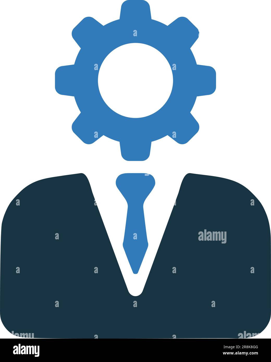 Management icon. Fully editable vector EPS use for printed materials ...