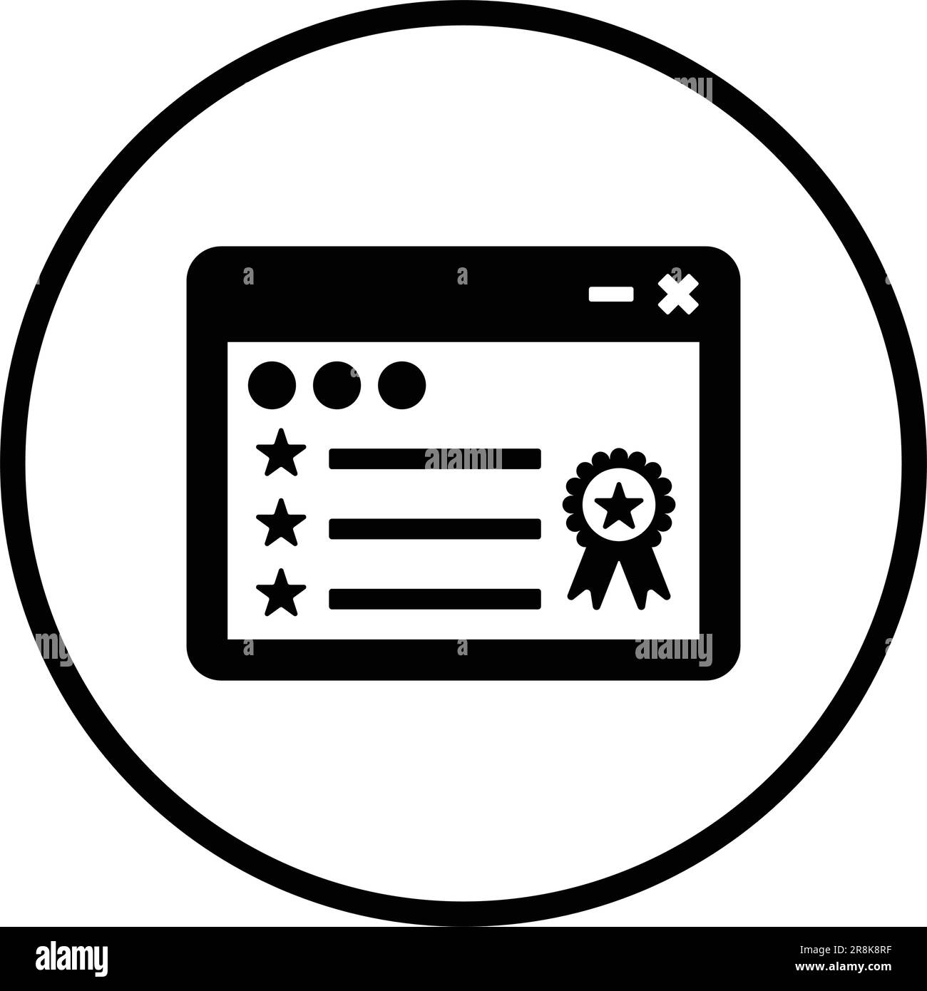 Rank icon hi-res stock photography and images - Alamy