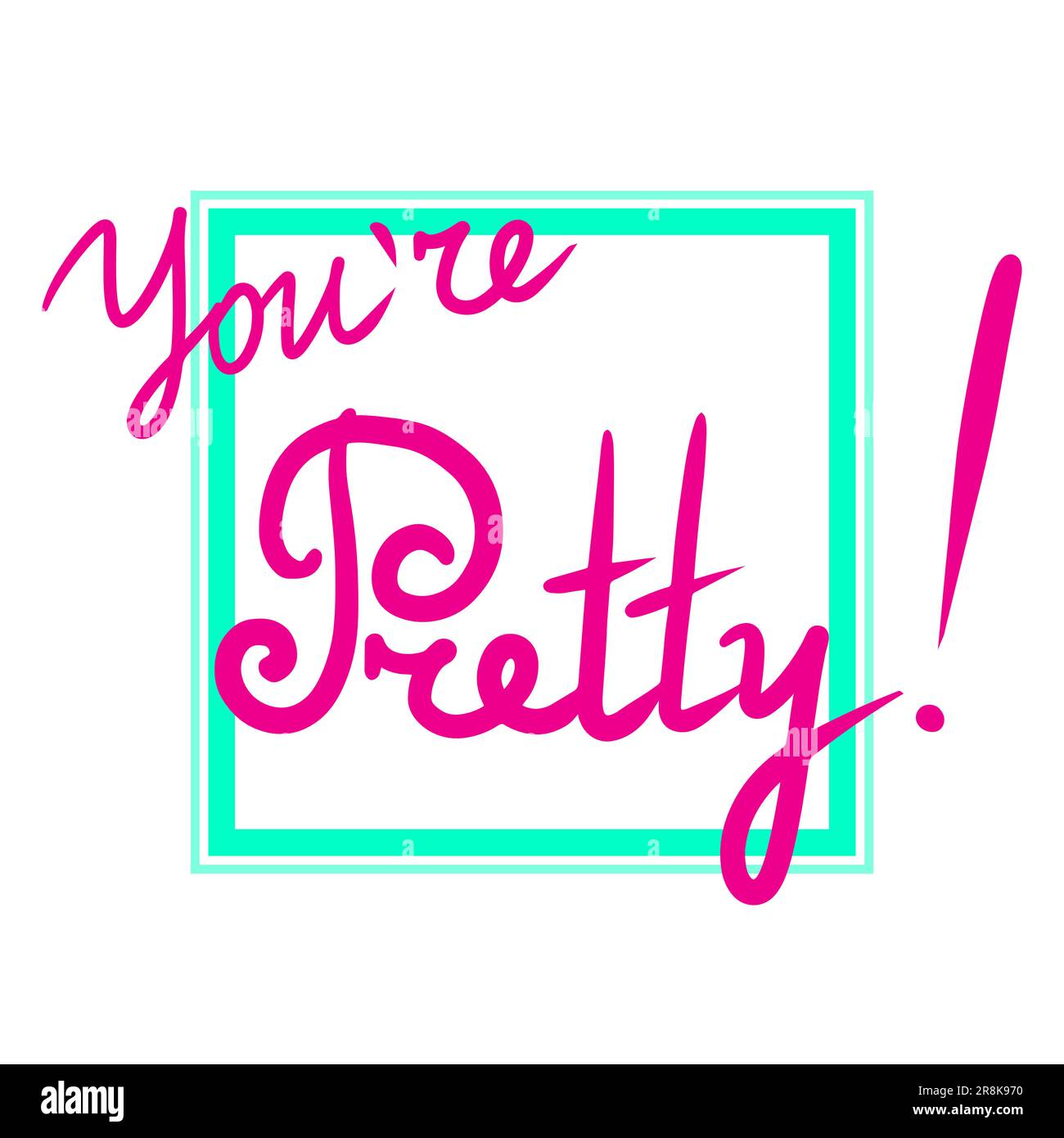 Pretty typeface hi-res stock photography and images - Alamy