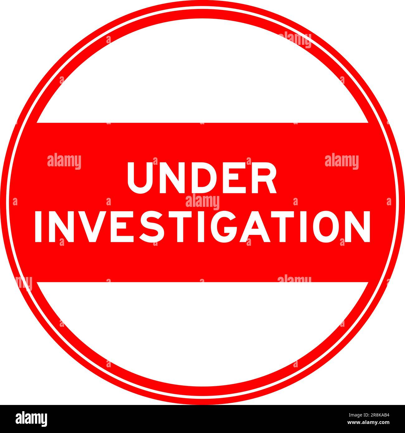 Under investigation stamp hi-res stock photography and images - Alamy