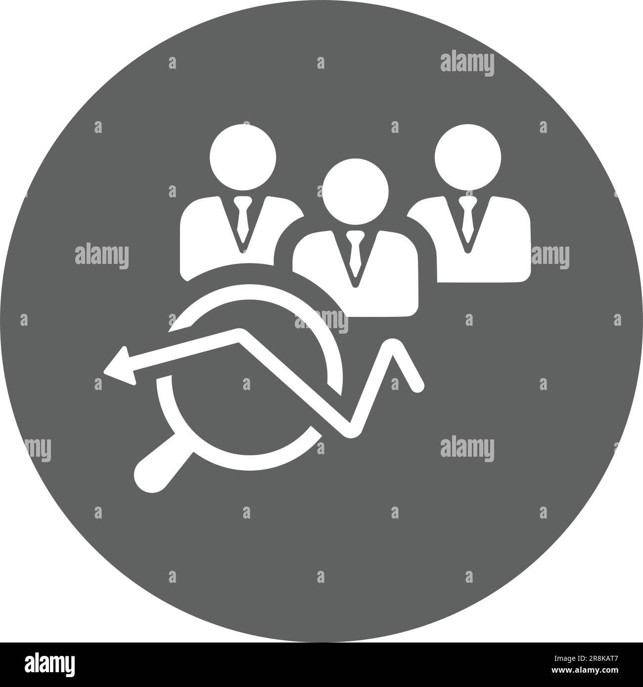 Team Analysis icon design template vector illustration for graphic and ...
