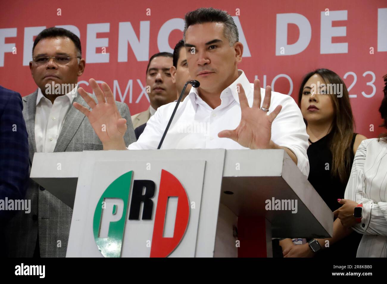 Non Exclusive: June 21, 2023, Mexico City, Mexico: President of the ...