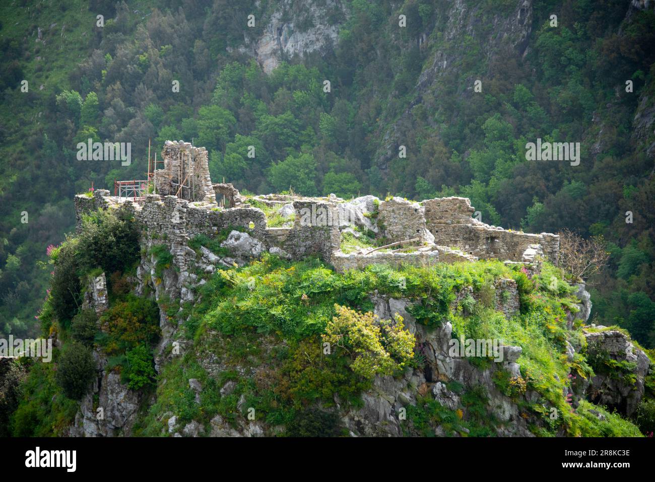 Medieval Village of San Severino di Centola - Italy Stock Photo - Alamy