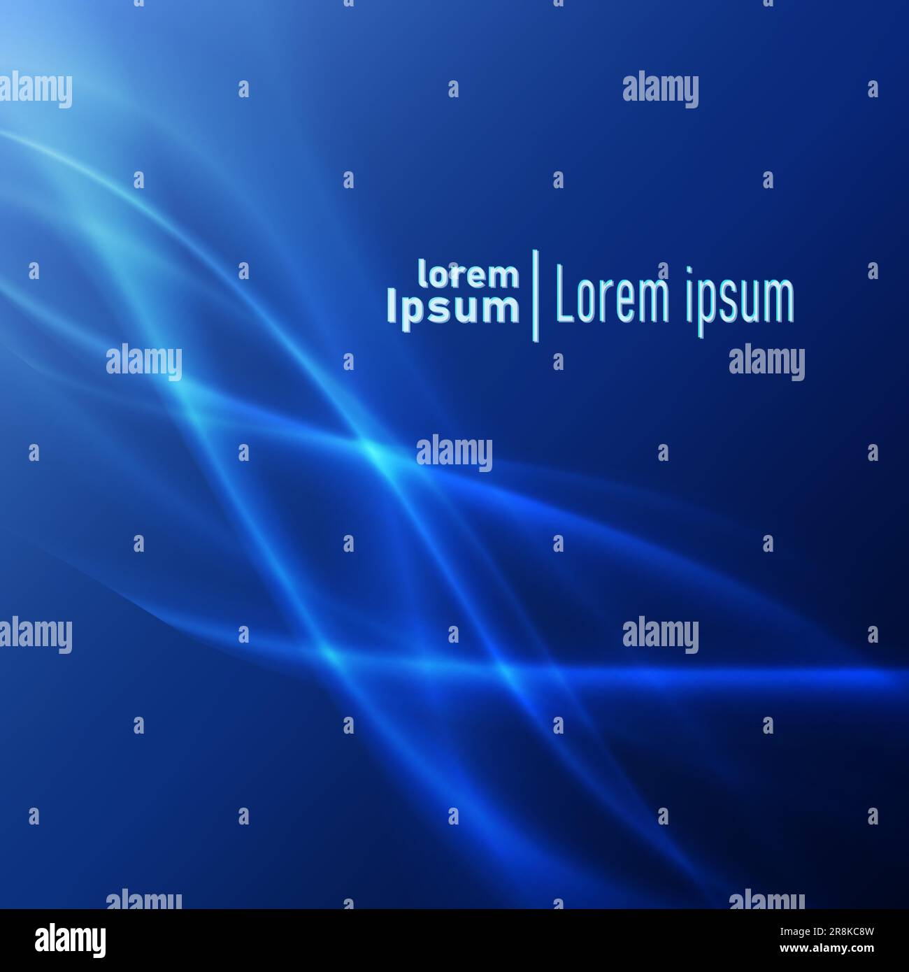 abstract square template. Smoky dark blue wave flow Stock Vector Image ...