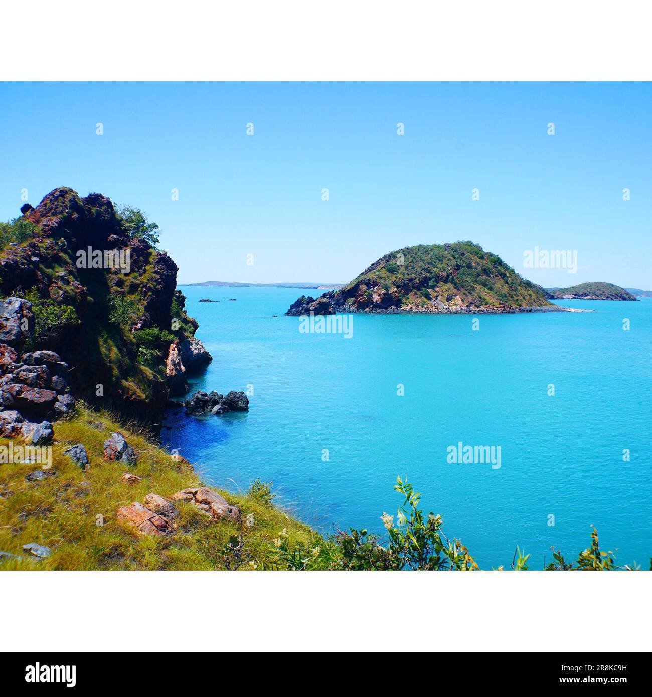 View from the Iron Islands, The Kimberley Western Australia Stock Photo ...