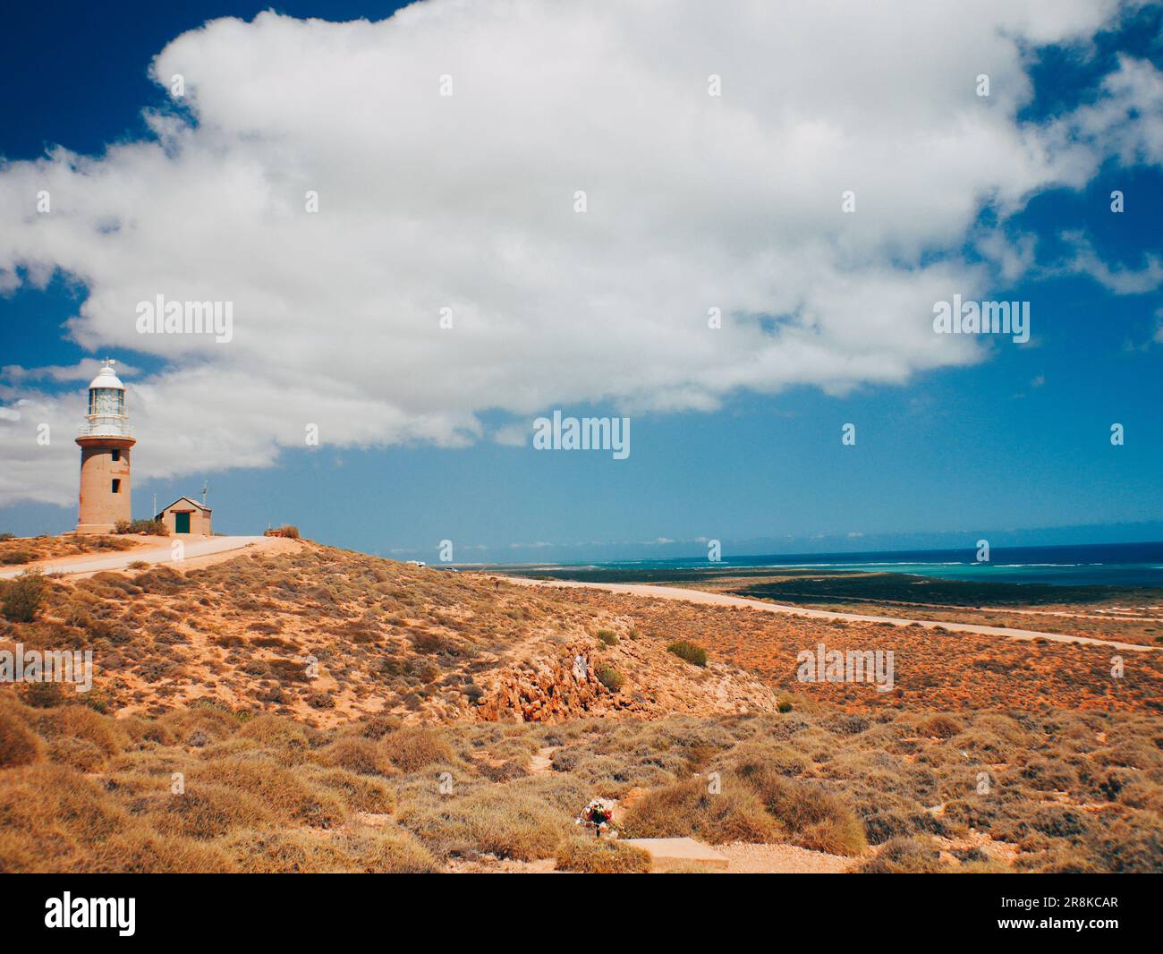 Vlamingh Head Lighthouse, Exmouth Western Australia Stock Photo - Alamy