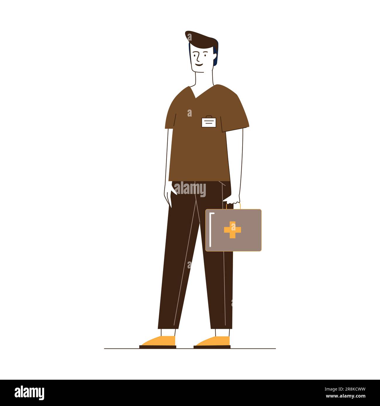 Paramedic first aid kit Stock Vector Image & Art - Alamy