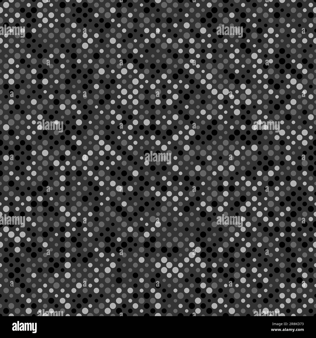 Seamless abstract pattern of circles of any size. Template for backgrounds, textures, wallpapers ...