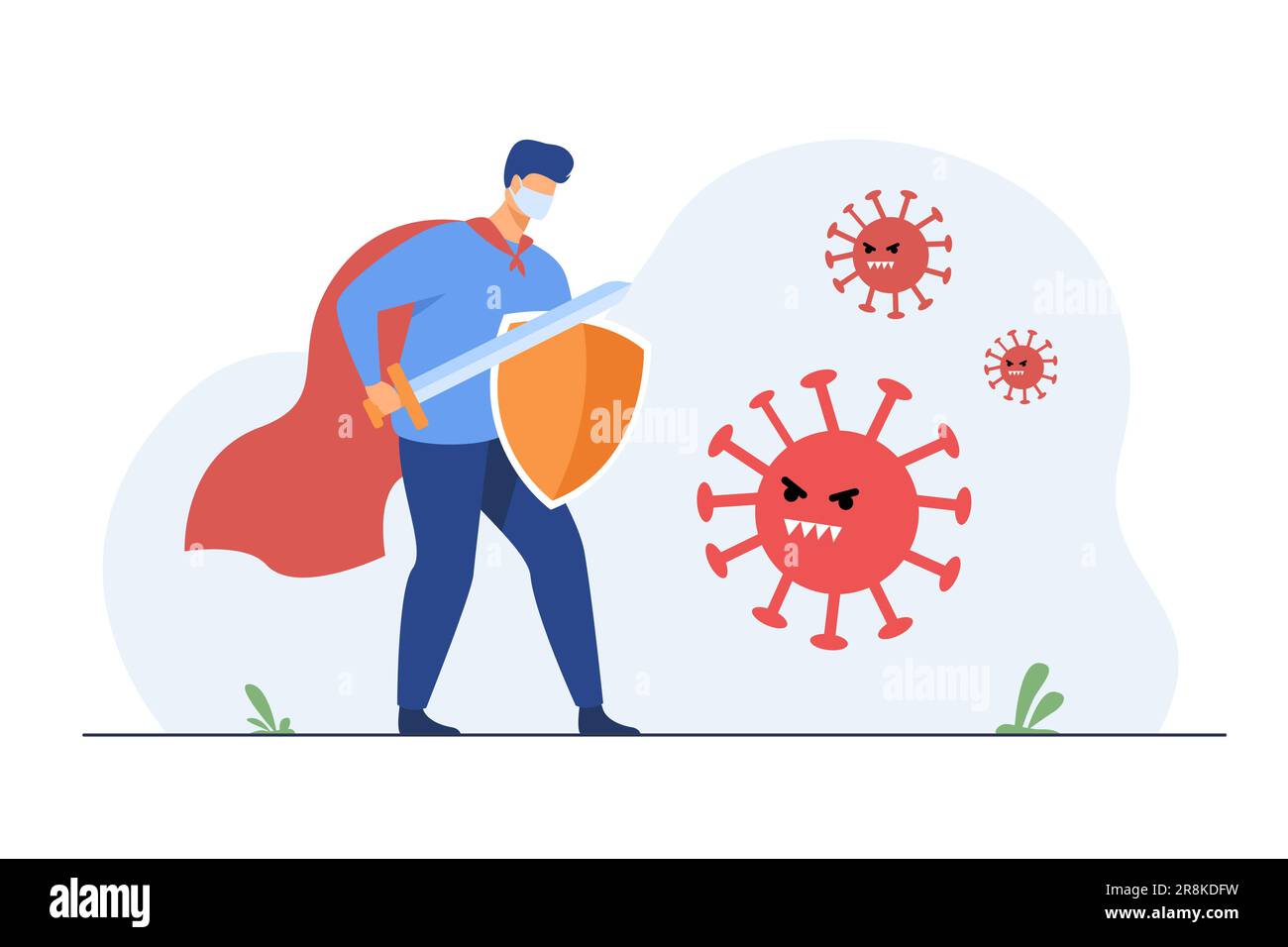 Protecting face mask Cut Out Stock Images & Pictures - Alamy