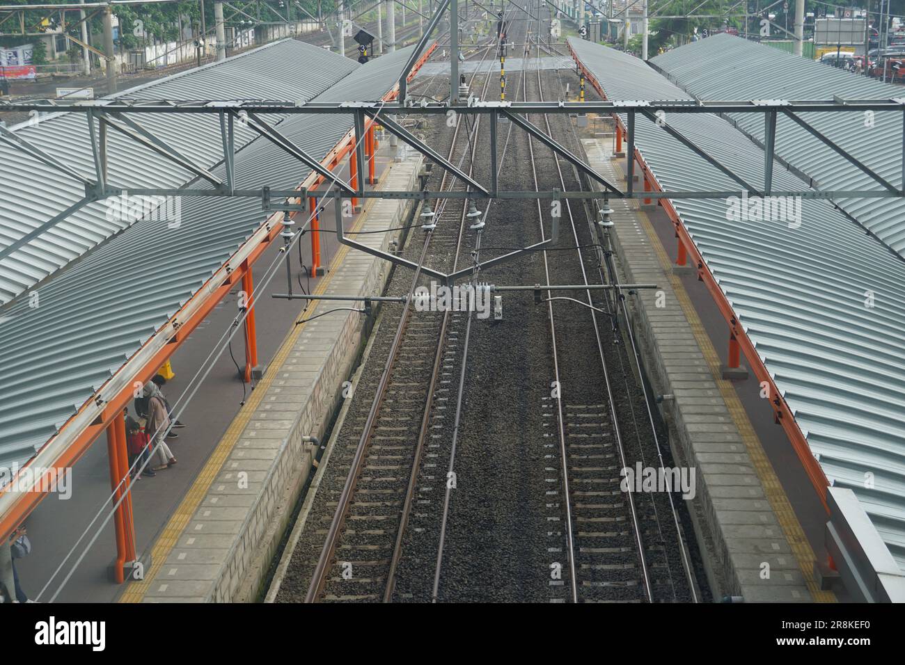 Jalur kereta api hi-res stock photography and images - Alamy