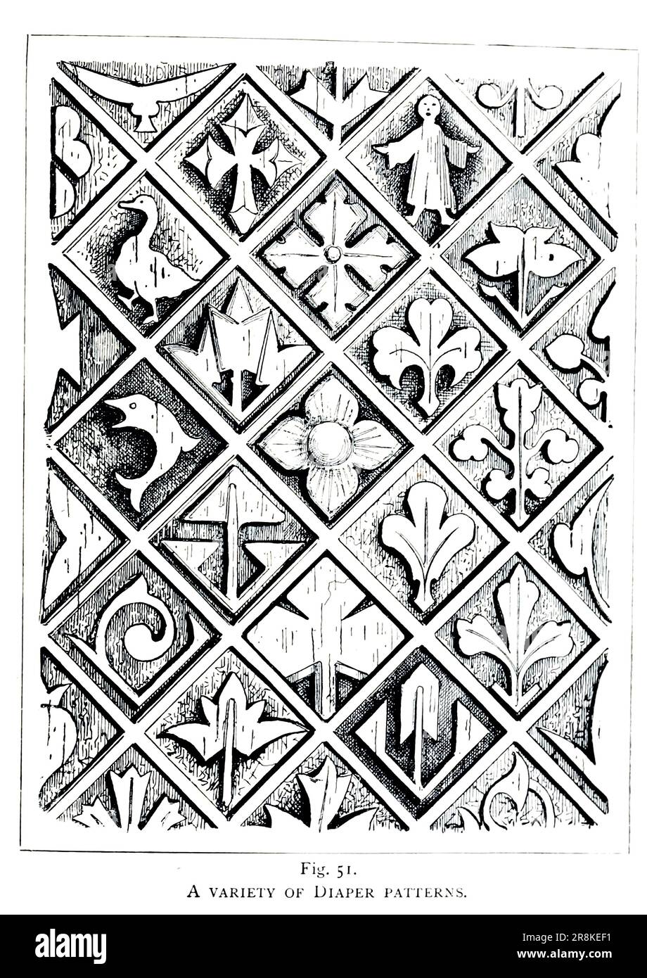 Stamped patterns Cut Out Stock Images & Pictures - Alamy