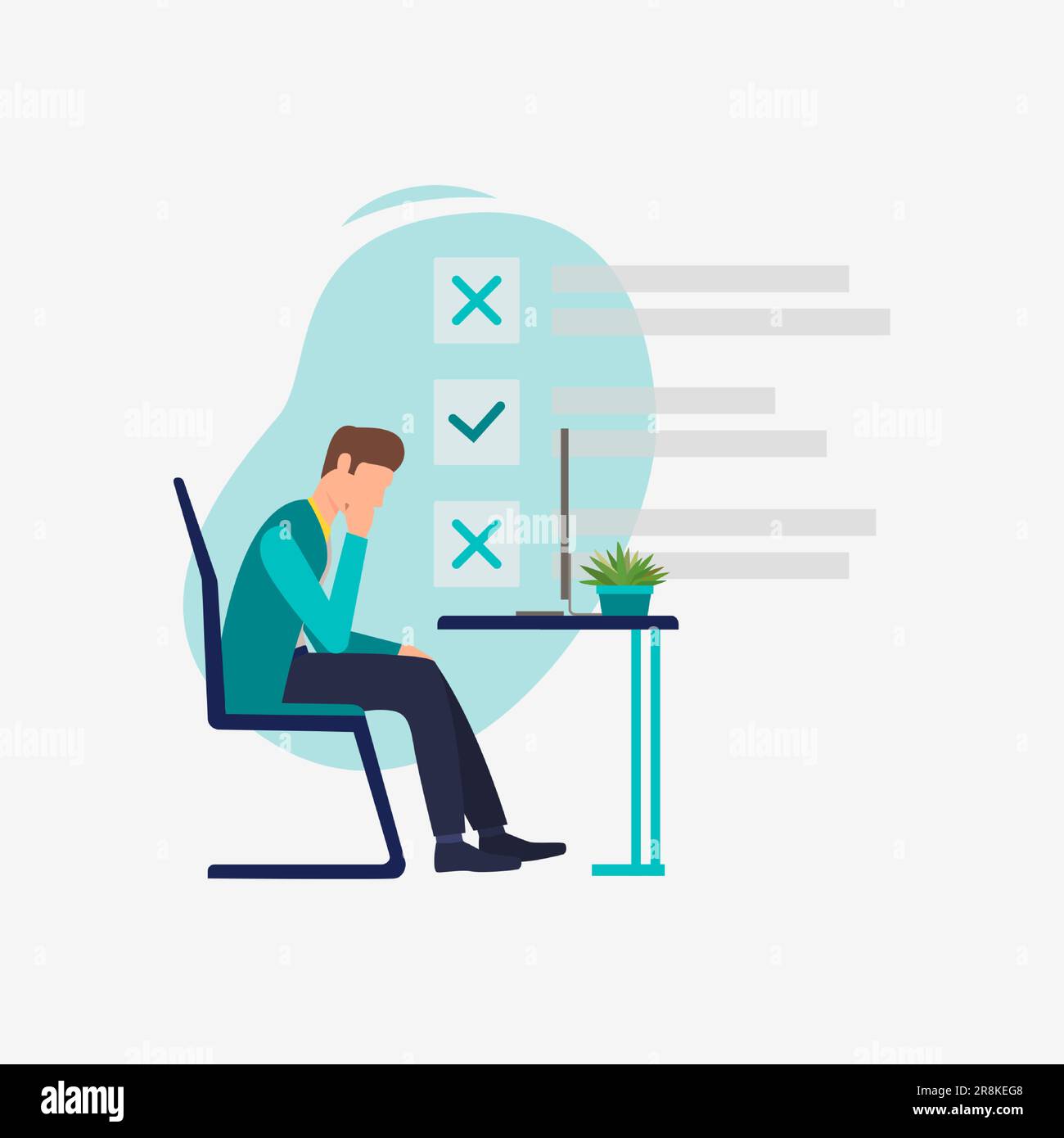 Cartoon following Cut Out Stock Images & Pictures - Alamy