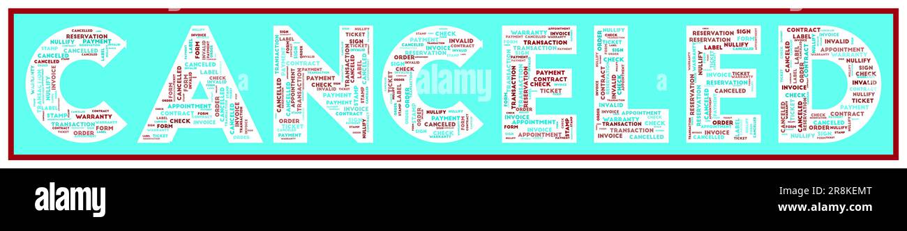 Canceled invoice hi-res stock photography and images - Alamy