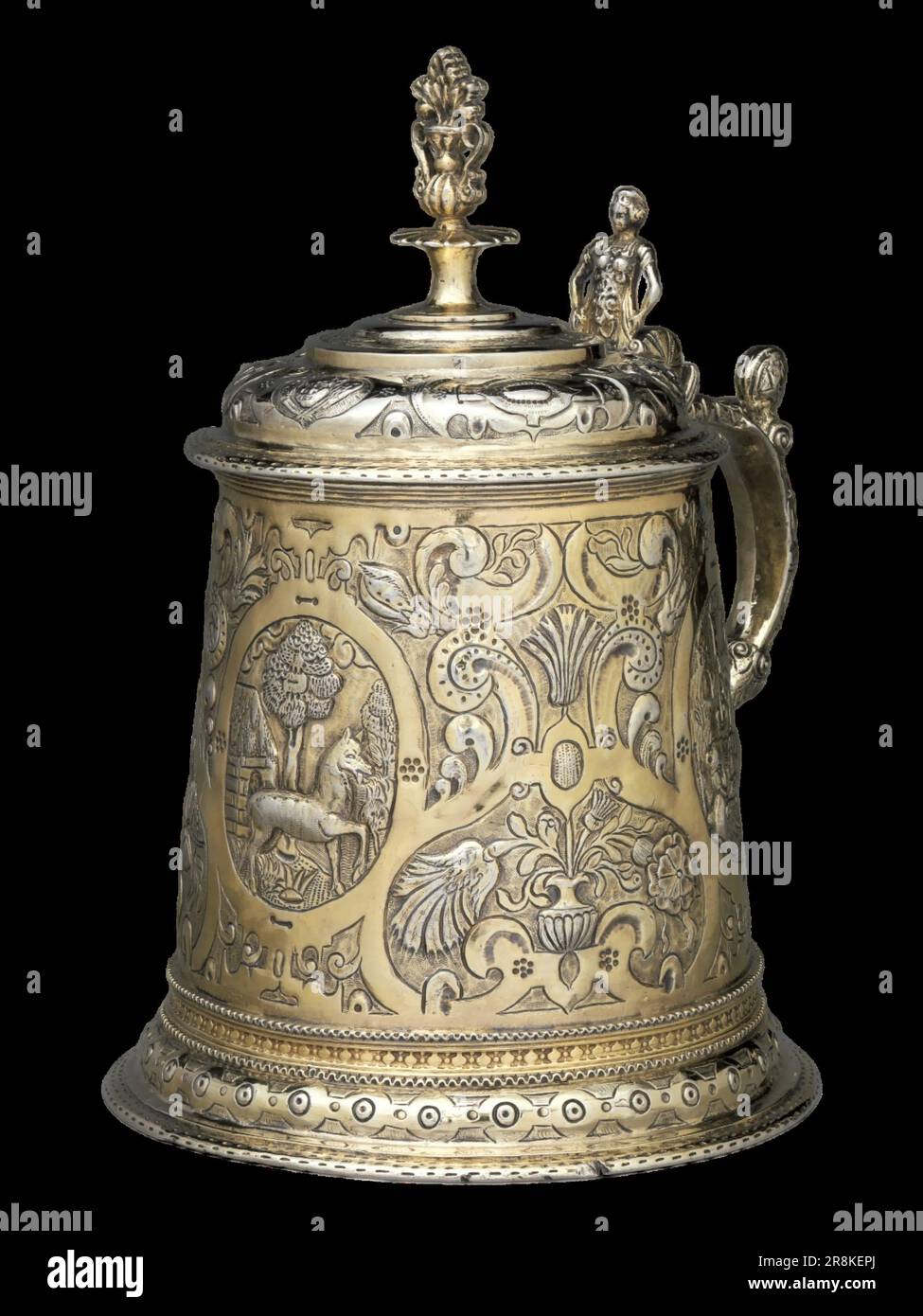 antique, vintage beer mug, tankard Stock Photo - Alamy