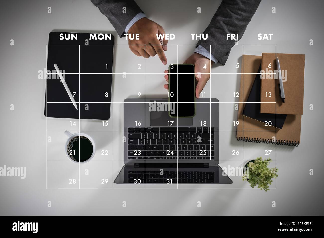 Highlight Reminder Appointment for the Calendar and the Organizer's ...