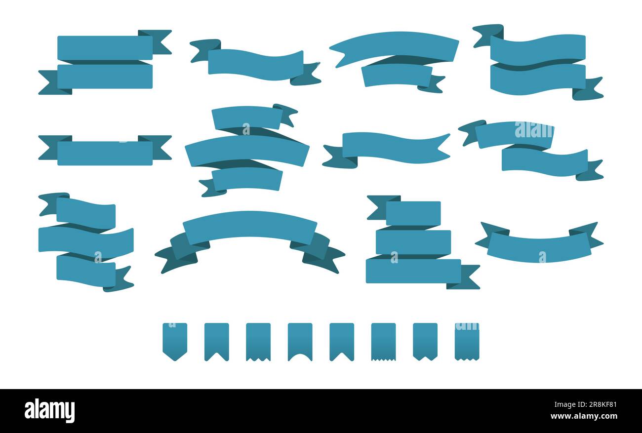 Ribbons divider hi-res stock photography and images - Alamy