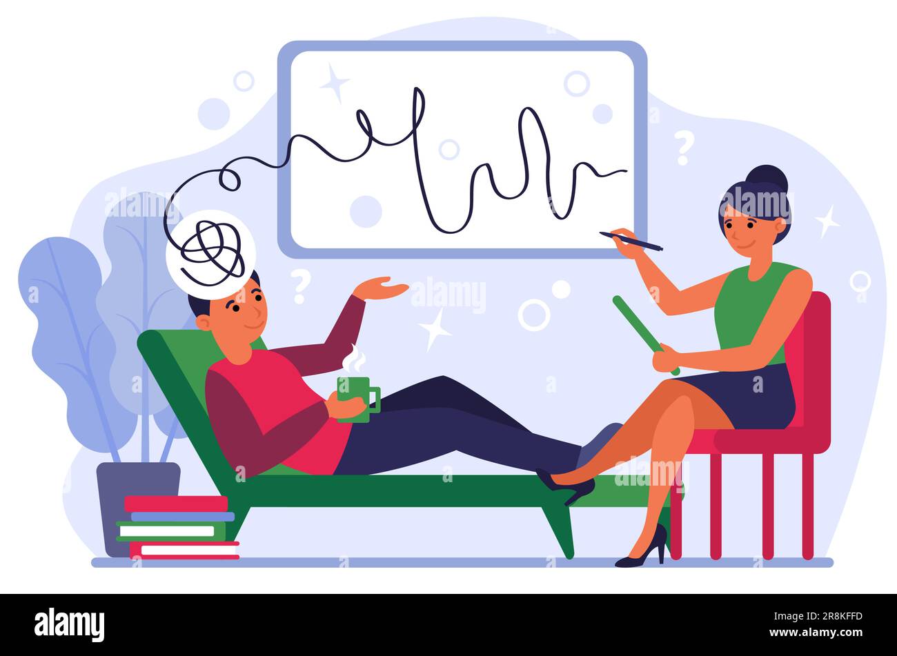 Mental disorder counseling psychologist Cut Out Stock Images & Pictures ...