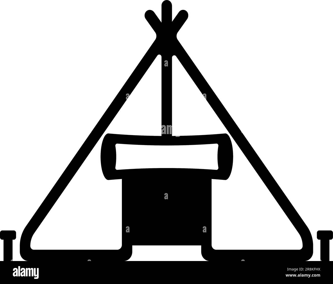 Camping traveling tourism vector hi-res stock photography and images - Alamy