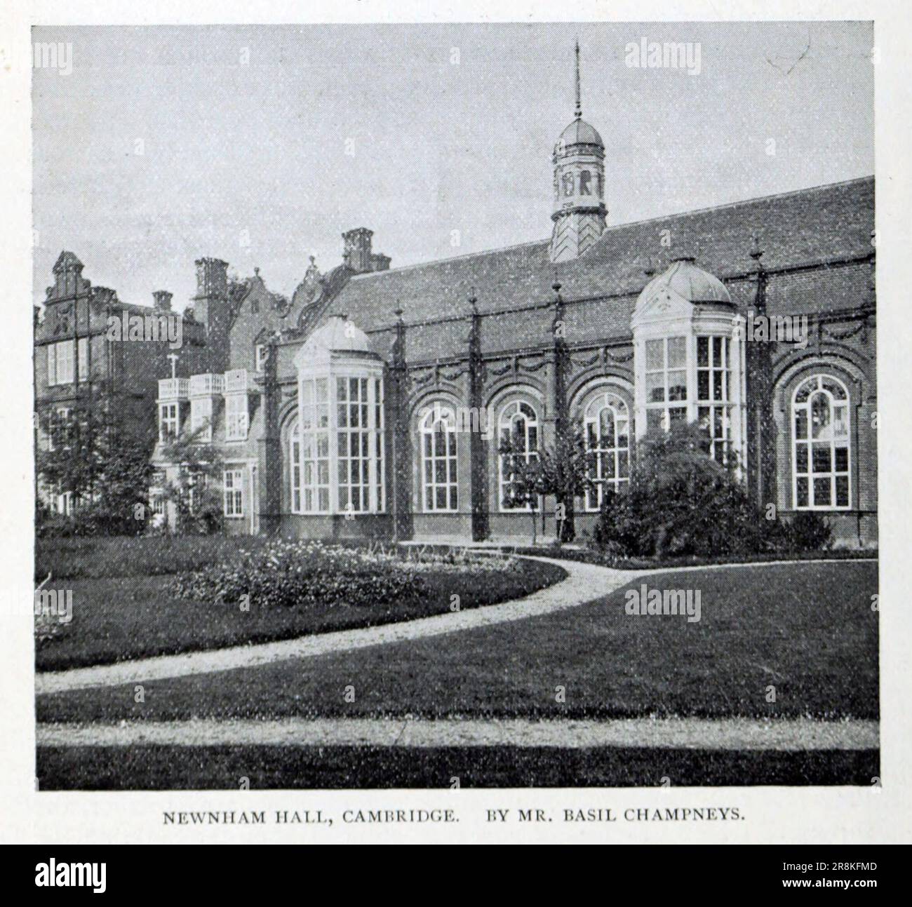 Newnham Hall, Cambridge by Mr. Basil Champneys from the Article ...