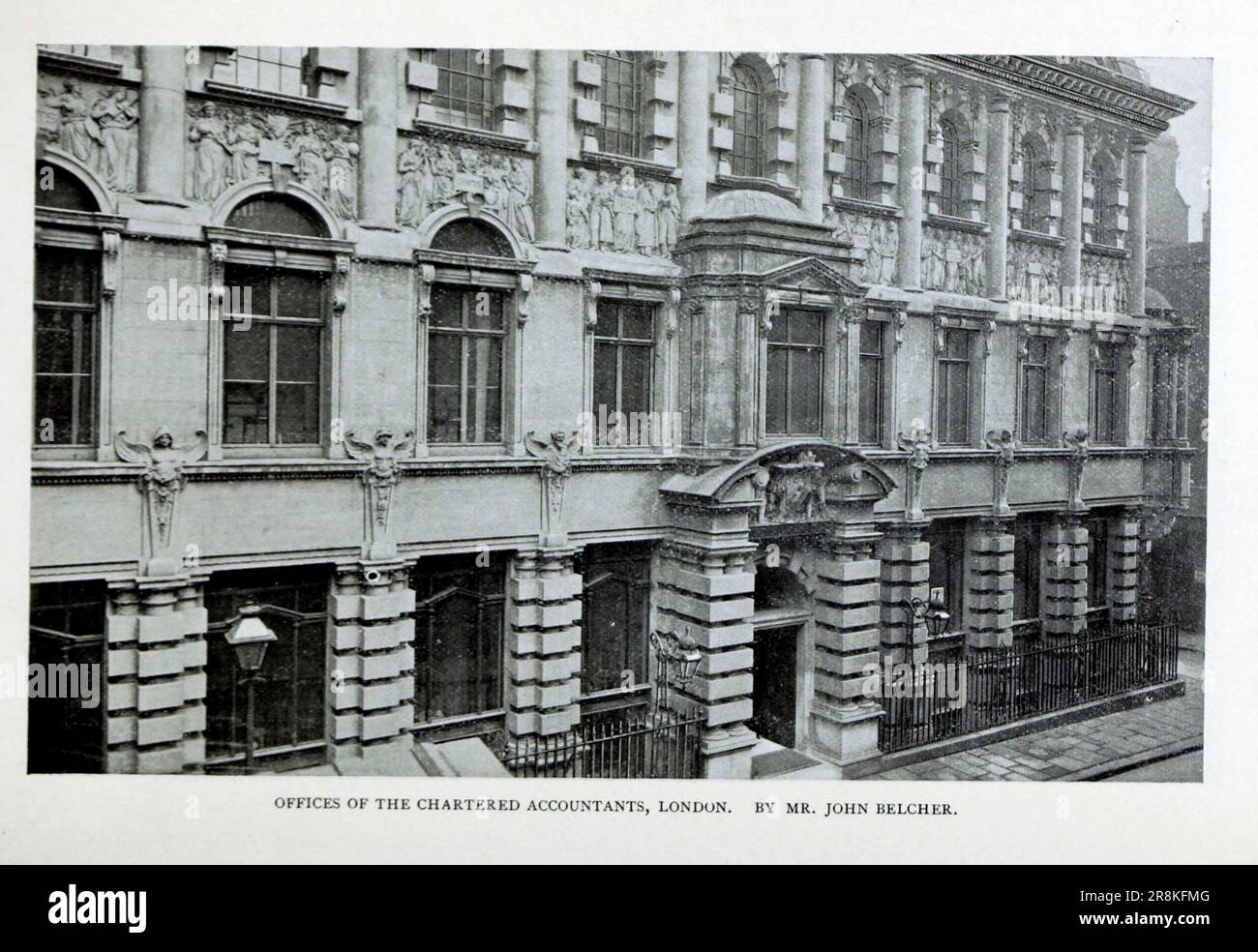 Offices of the Charted Accountants, London By Mr. John Belcher from the ...