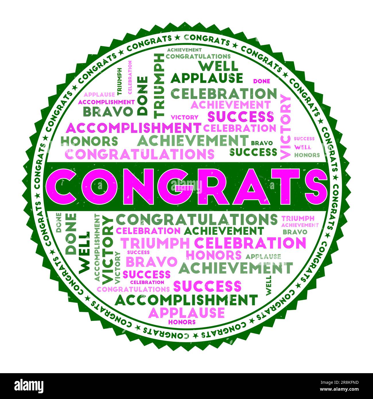 Congratulations circle hi-res stock photography and images - Alamy