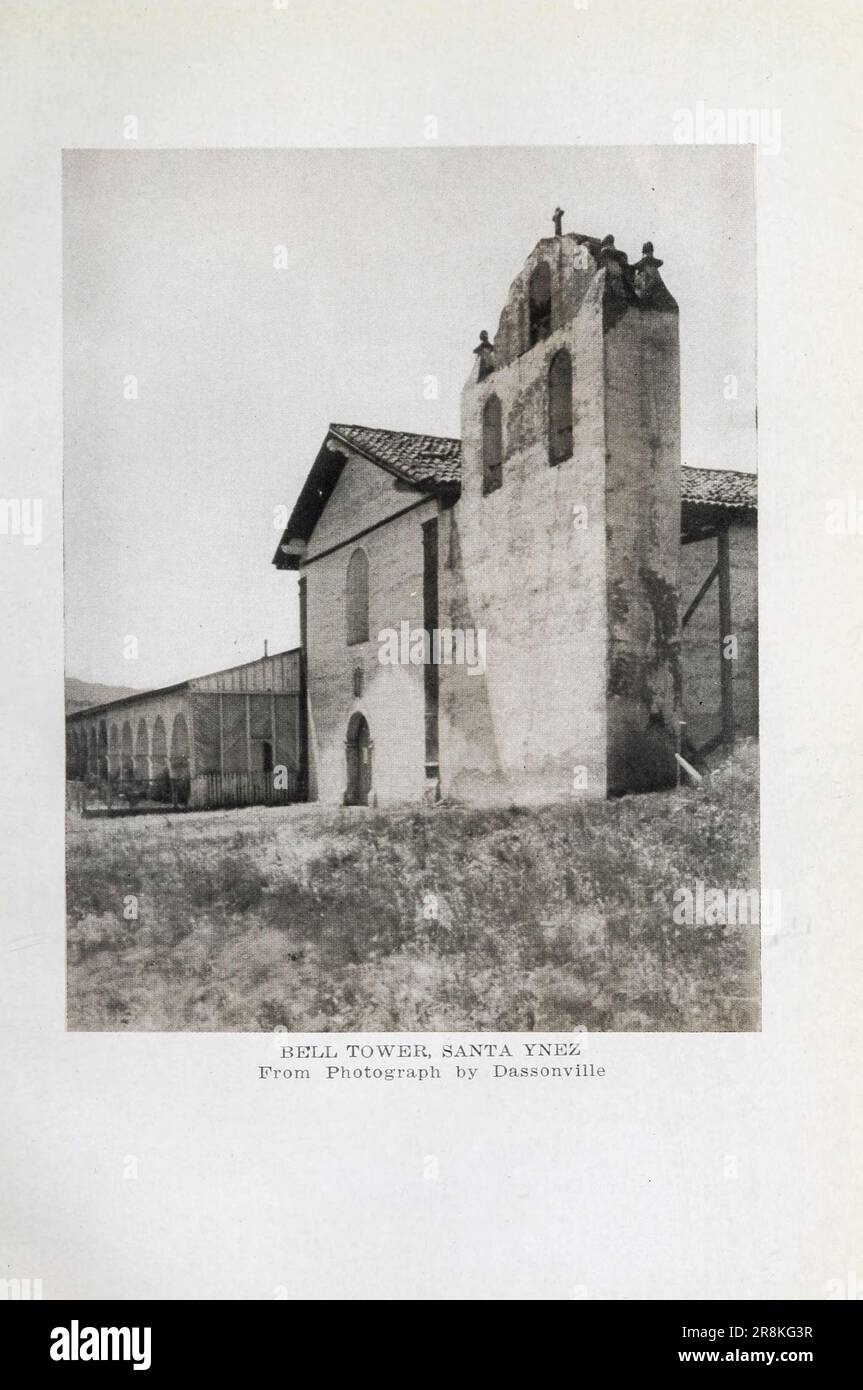 BELL TOWER, SANTA YNEZ by Dassonville from the book ' On sunset ...