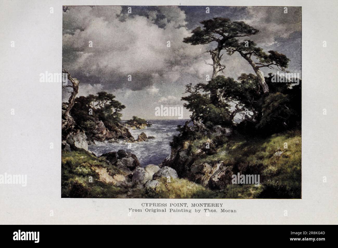 Monterey cypress painting hi-res stock photography and images - Alamy