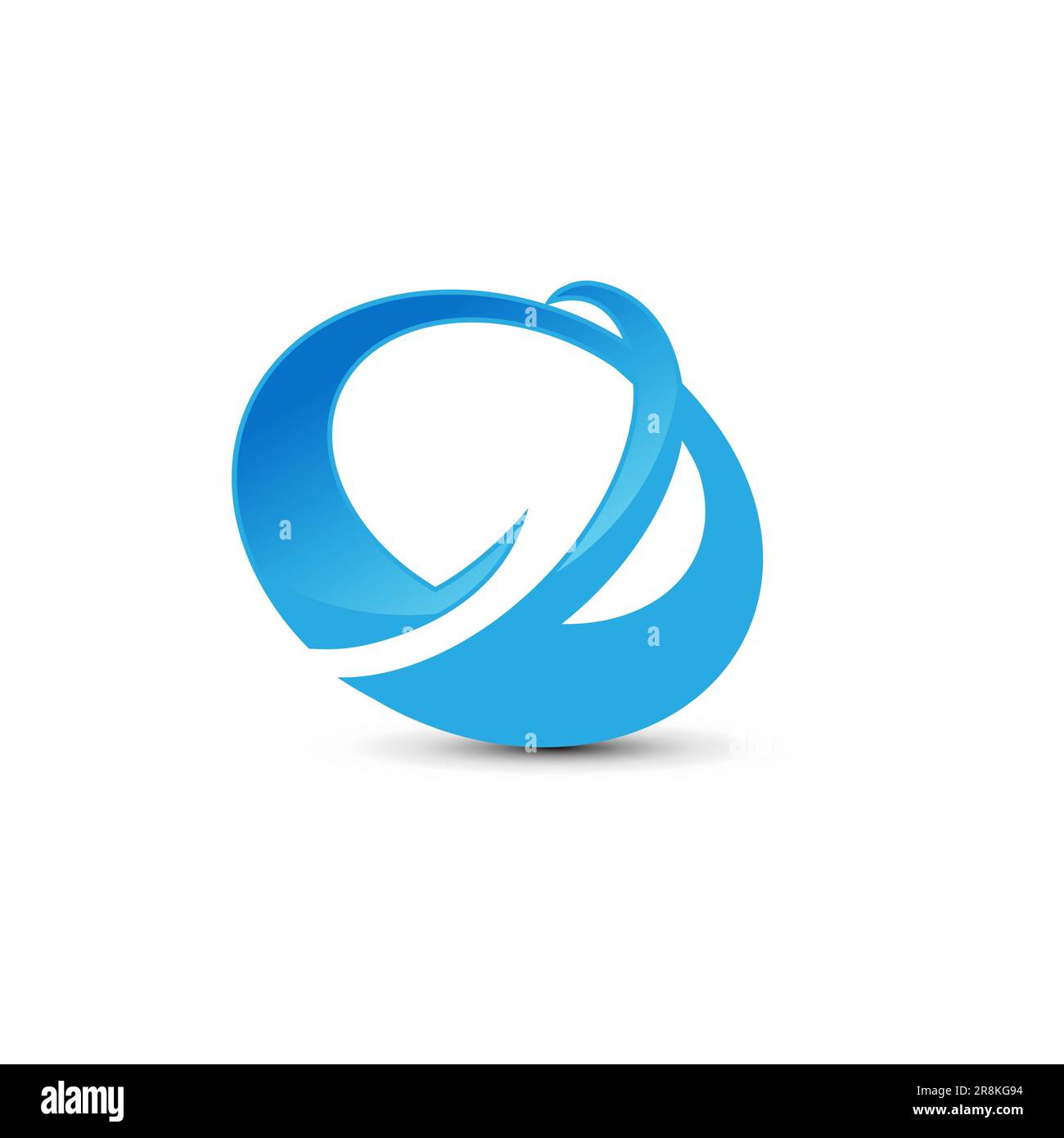 technology circle vector logo design,orbit icon illustration symbol ...