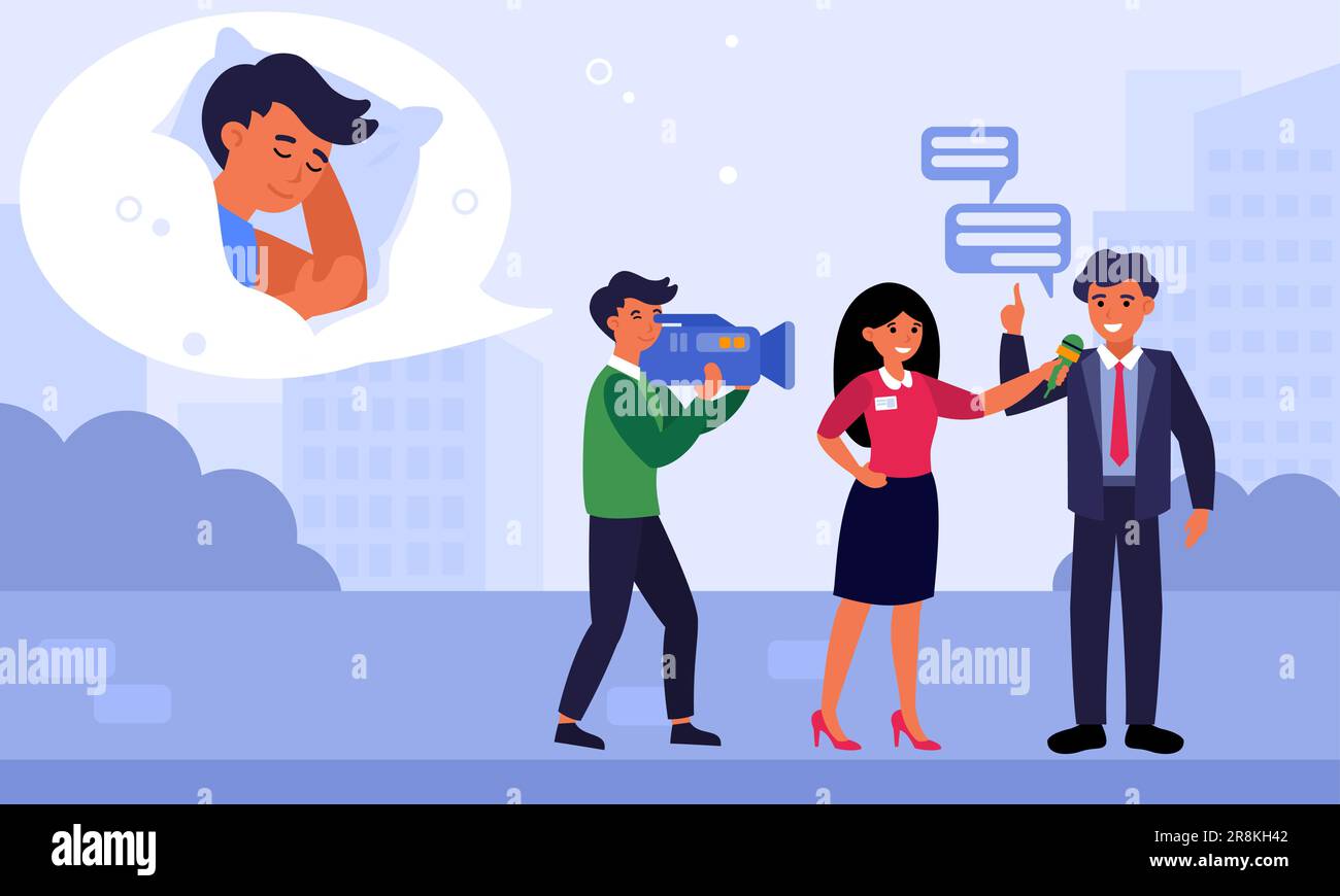 Sleepy crew Stock Vector Images - Alamy