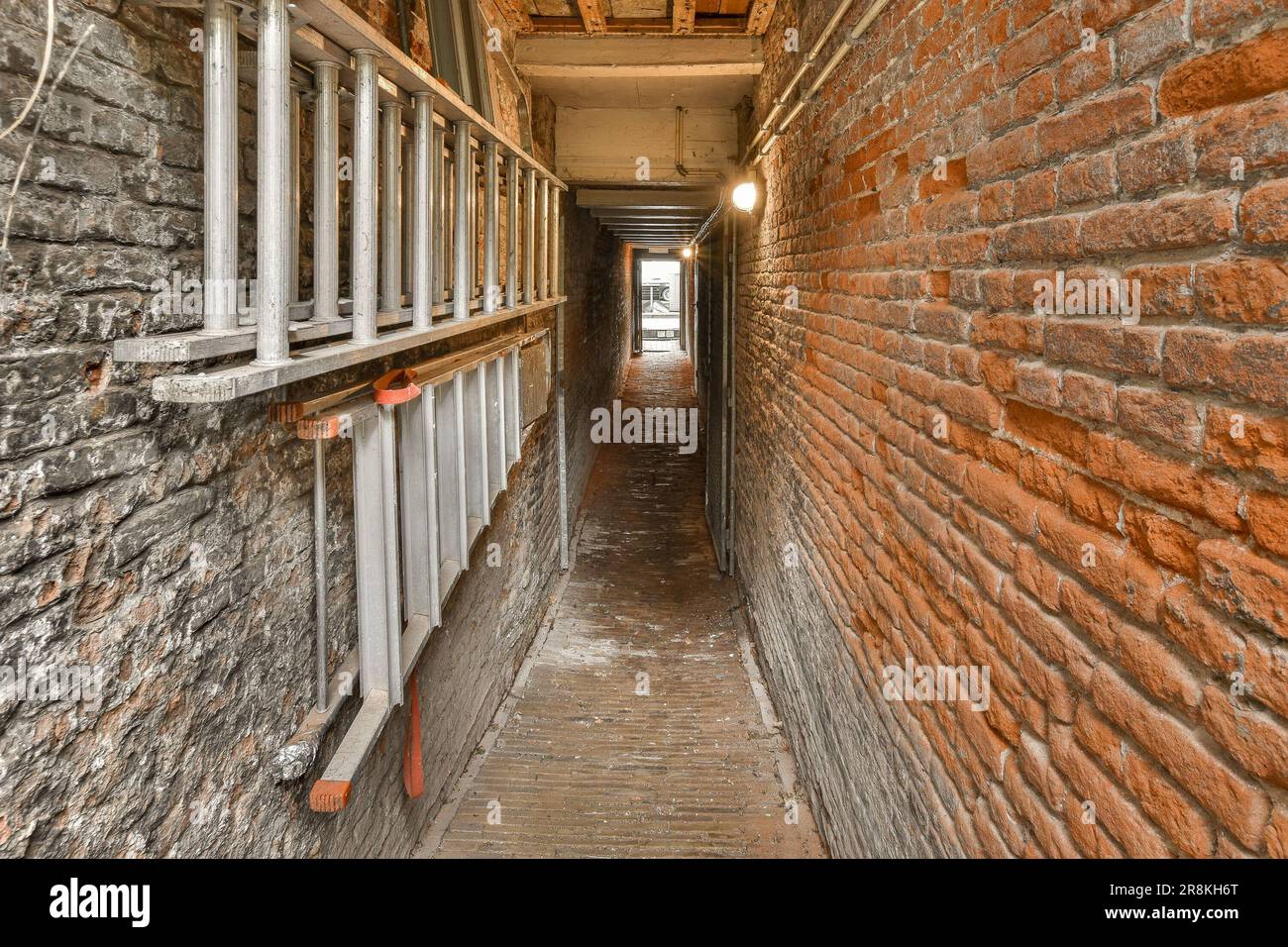 an old building that looks like it has been taken from the outside, and ...