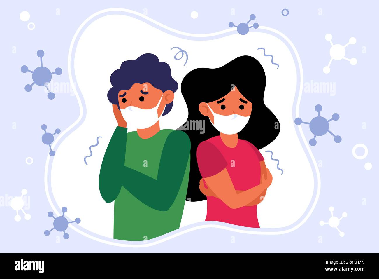 Stress pneumonia Stock Vector Images - Alamy