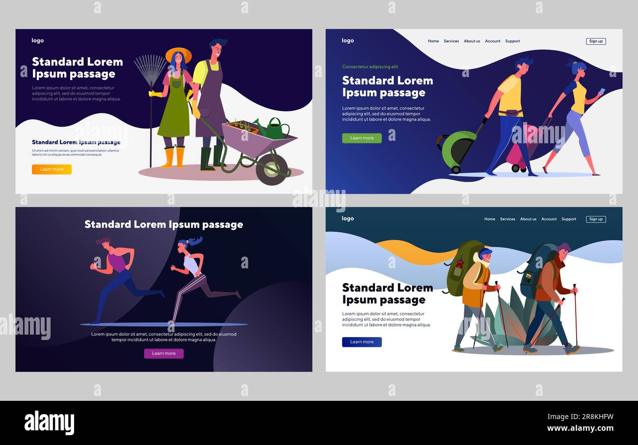 Keeping active Stock Vector Images - Alamy