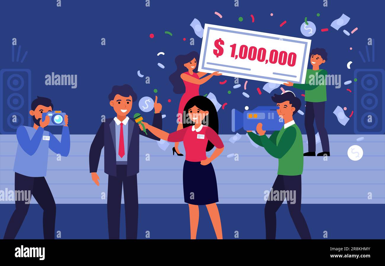 Prize drawing show Stock Vector Image & Art - Alamy