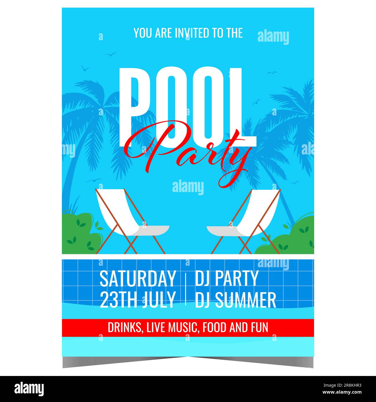 Pool Fun Banner at Christy Finch blog