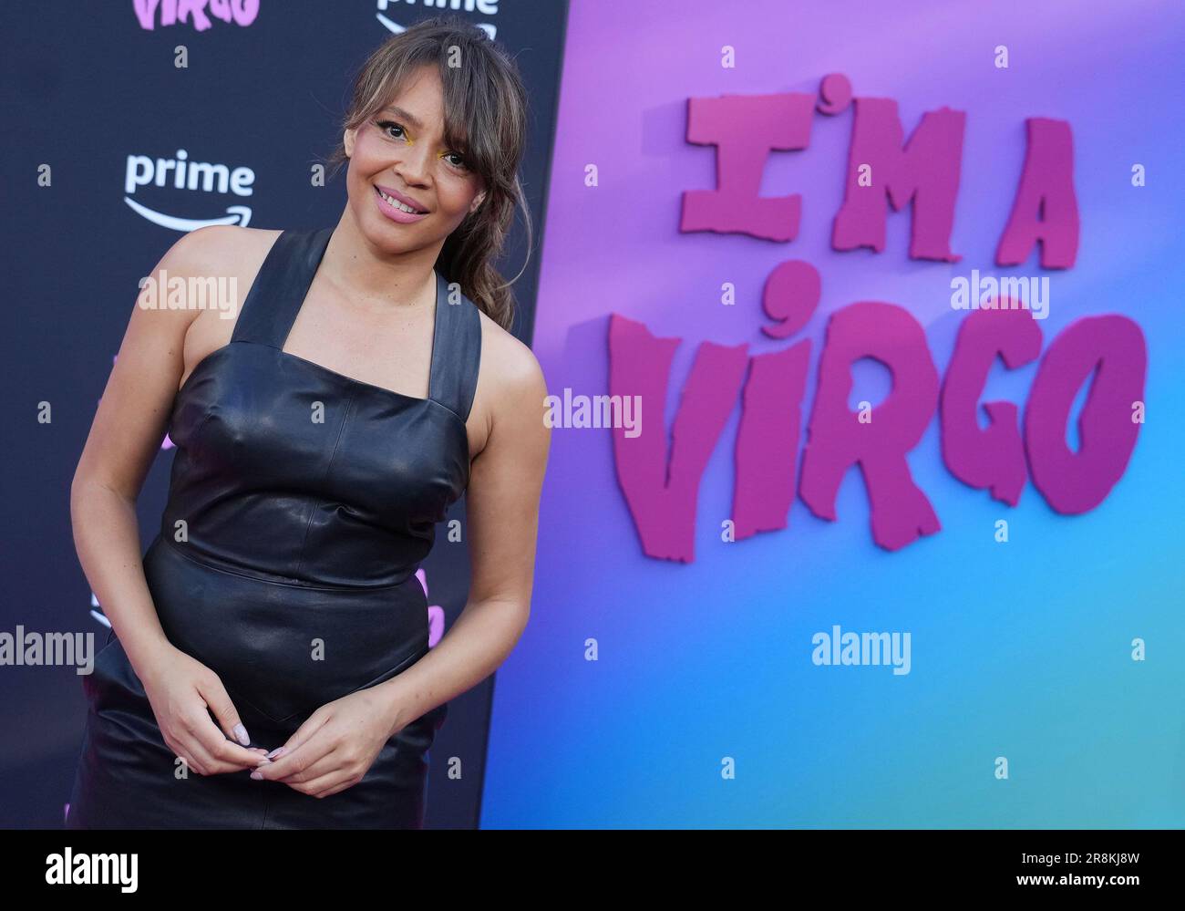 Los Angeles, USA. 21st June, 2023. Carmen Ejogo arrives at the Prime Video's I'M A VIRGO Los ...