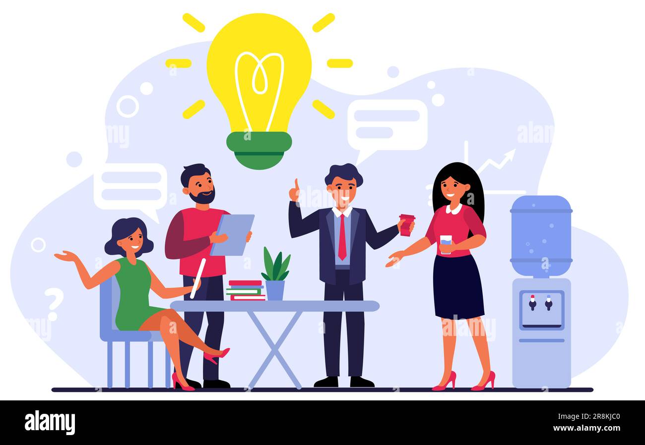 Group decision making concept Cut Out Stock Images & Pictures - Alamy