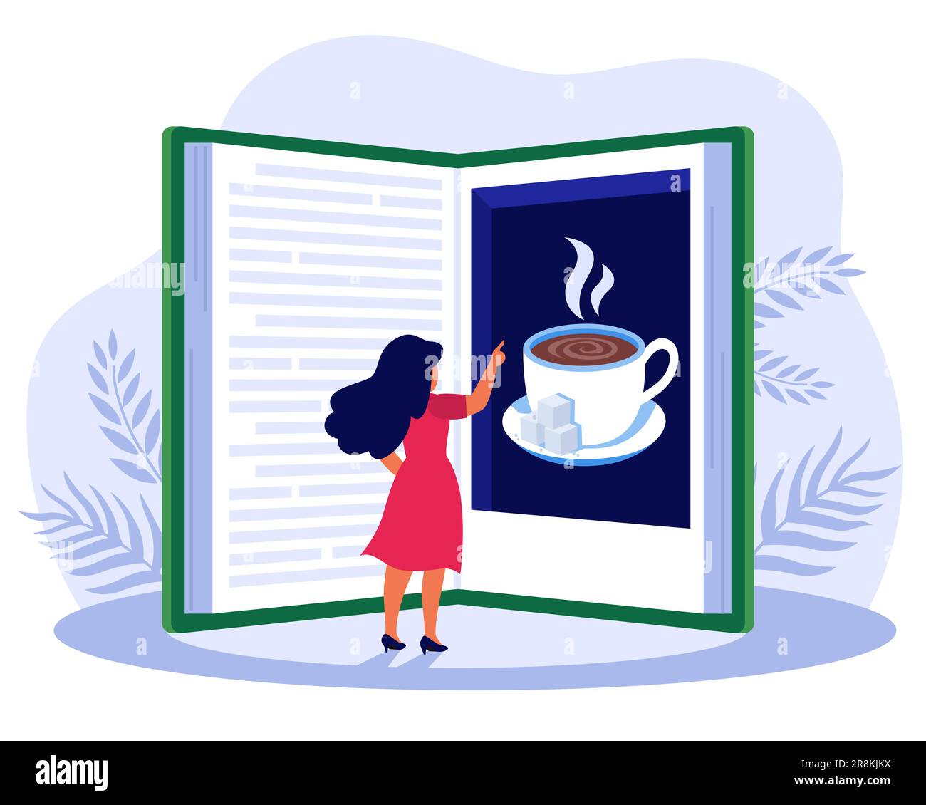 Student reference book Stock Vector Images - Alamy