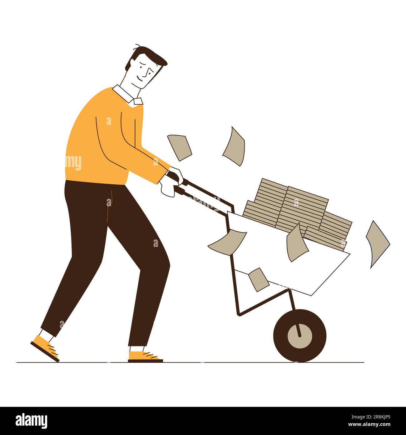 Papers sad Cut Out Stock Images & Pictures - Alamy