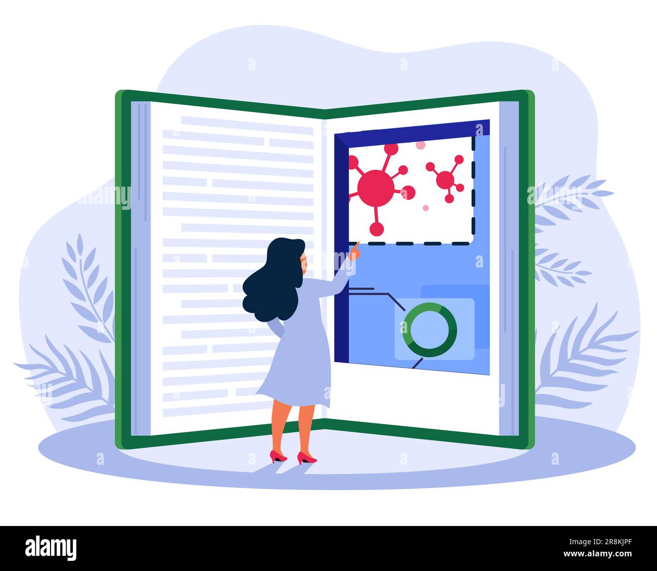 Reading instructions cartoon hi-res stock photography and images - Alamy