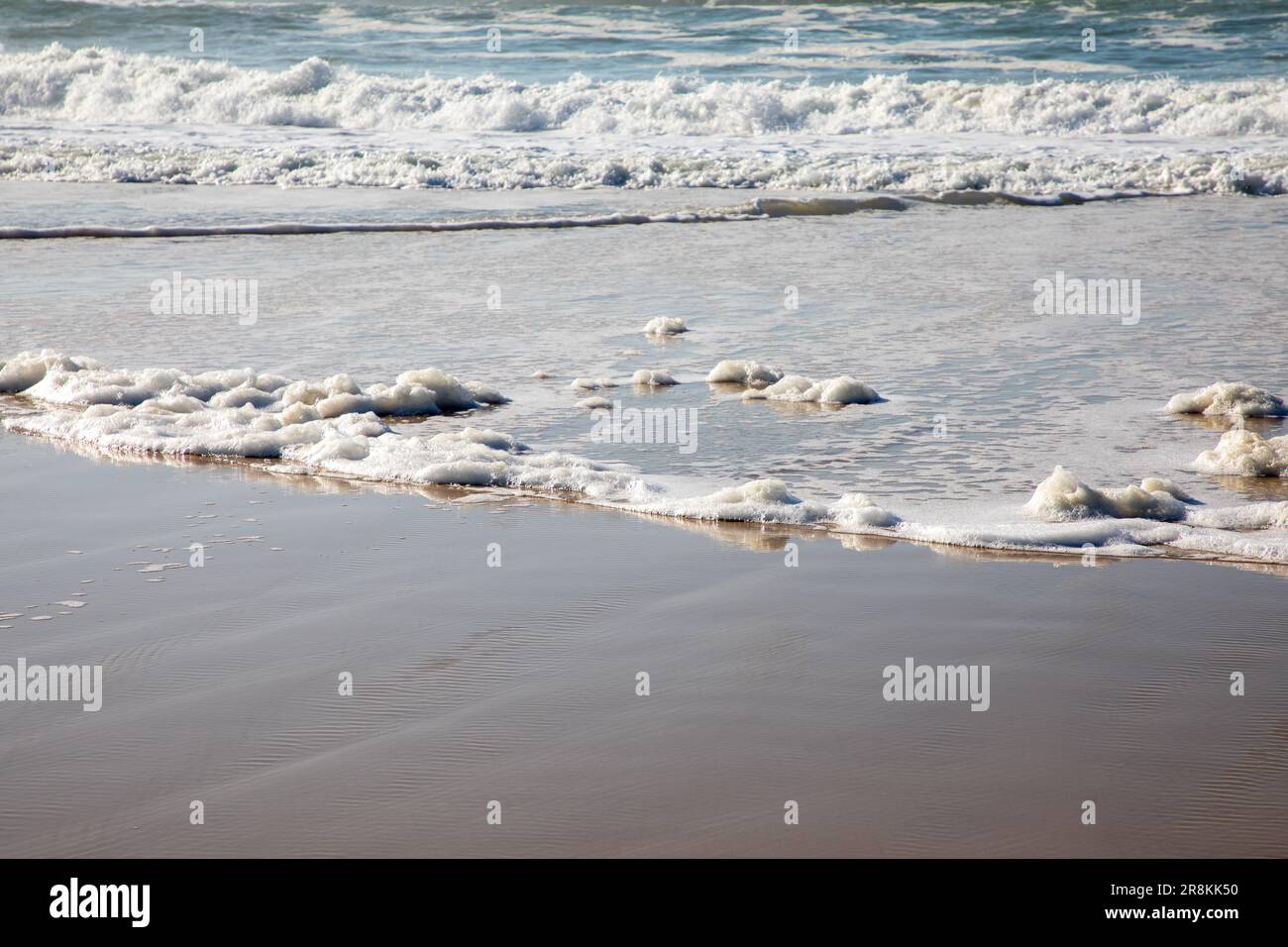 Soft water coming shore hi-res stock photography and images - Alamy