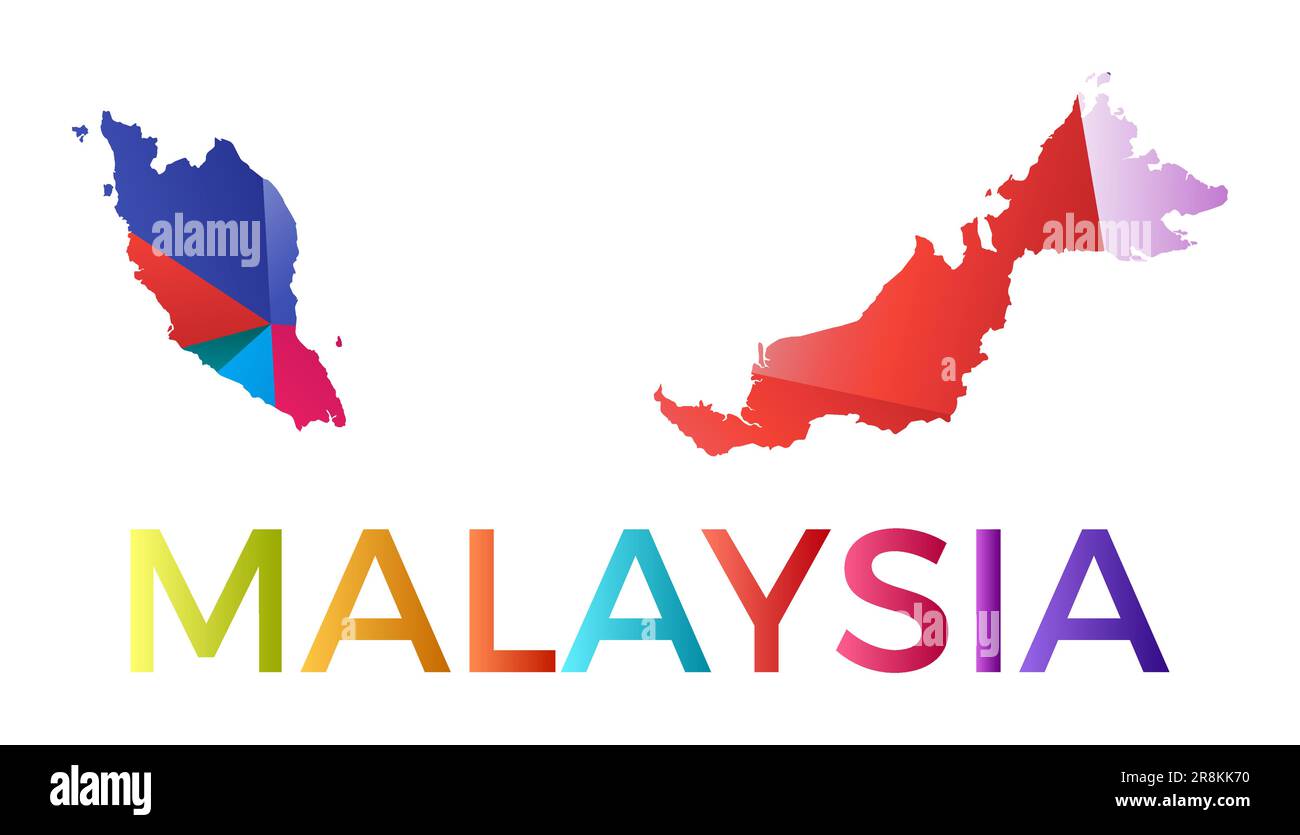 Asia map with malaysia location hi-res stock photography and images - Alamy