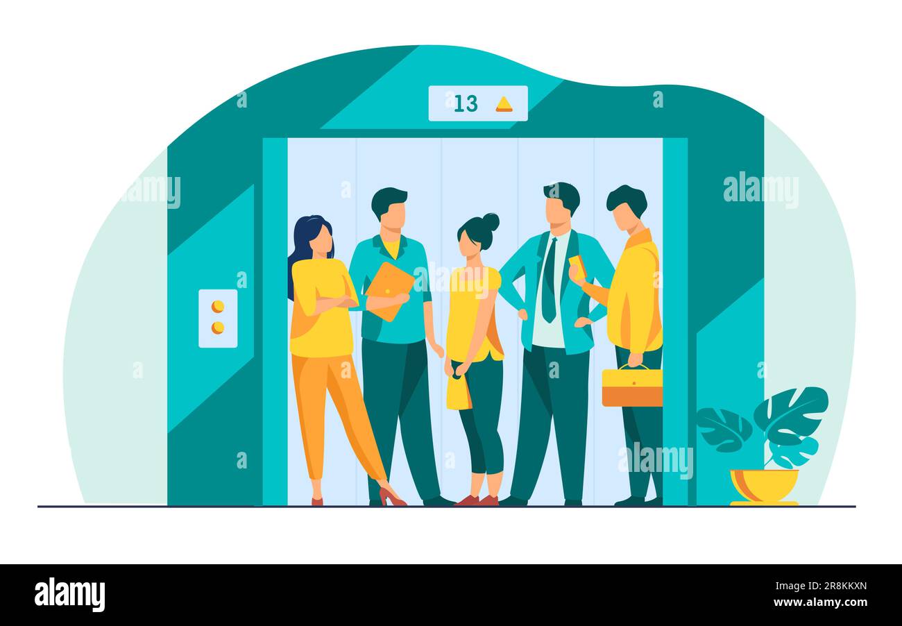 Waiting for employees Stock Vector Images - Alamy