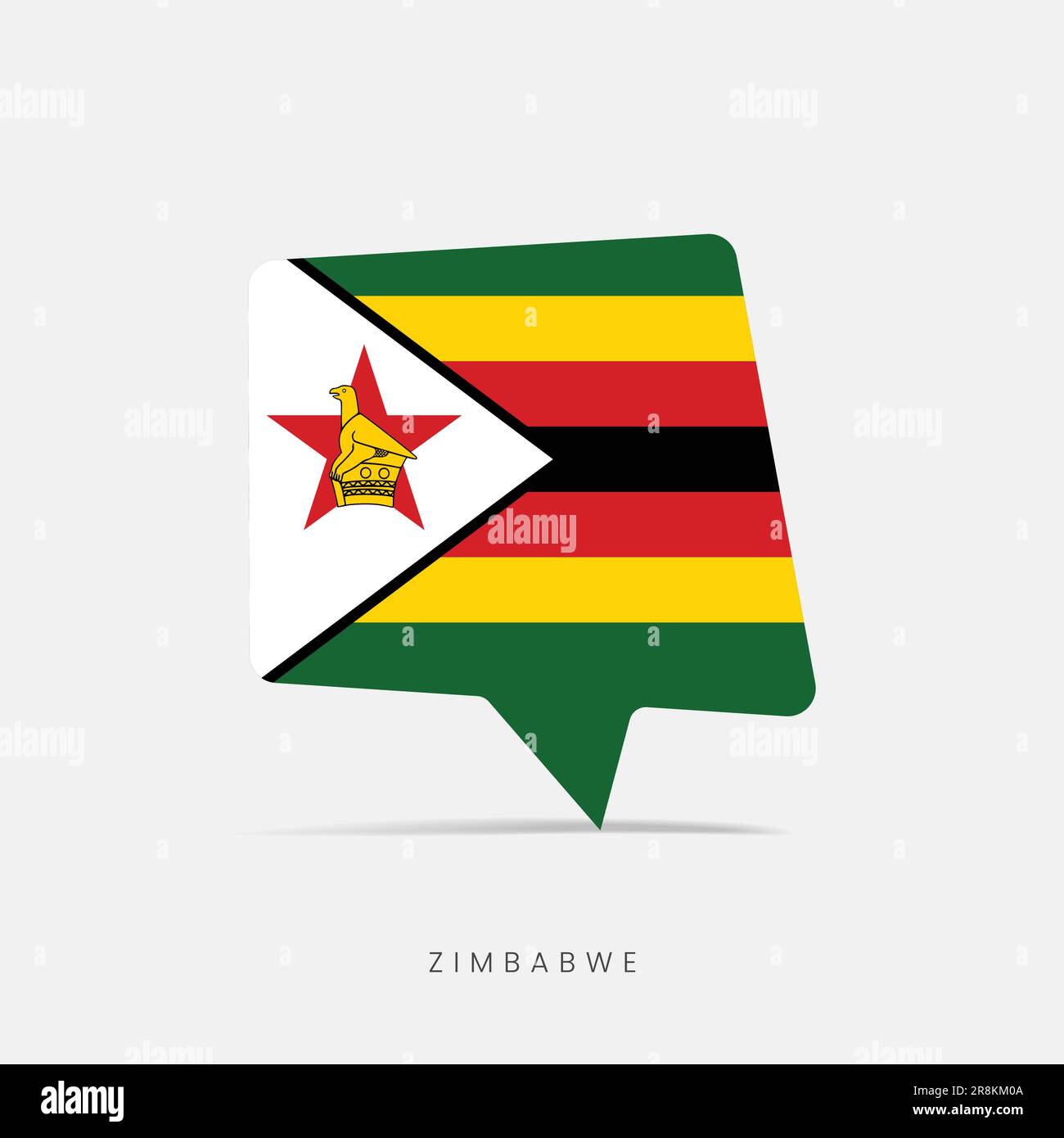 Red chat bubble Stock Vector Images - Alamy