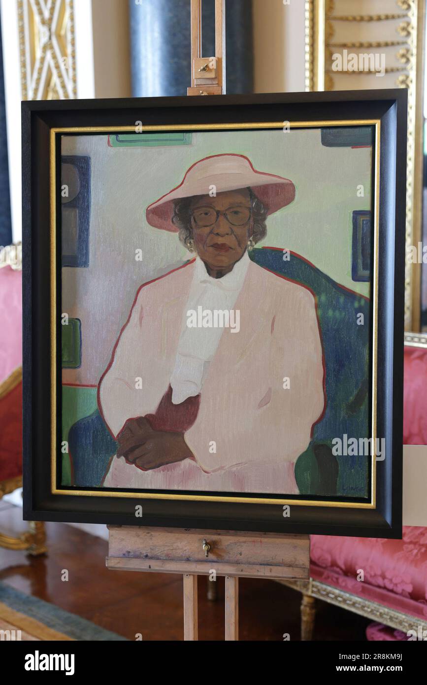 Previously unissued photo dated 14/06/23 of a portrait of Jessie ...