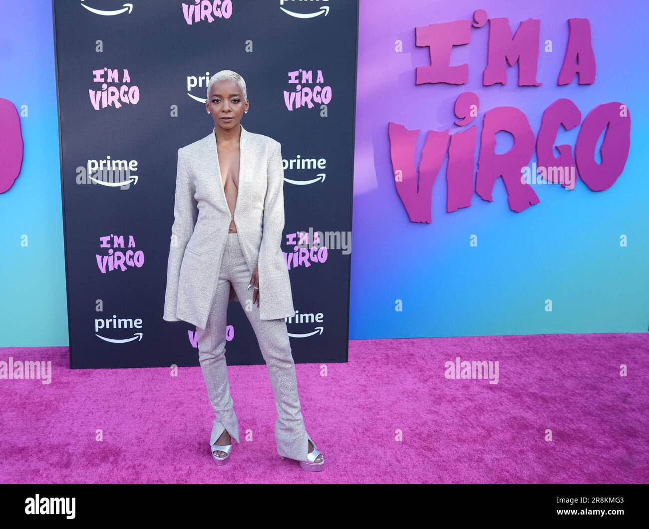 Los Angeles, USA. 21st June, 2023. Kara Young arrives at the Prime Video's I'M A VIRGO Los ...