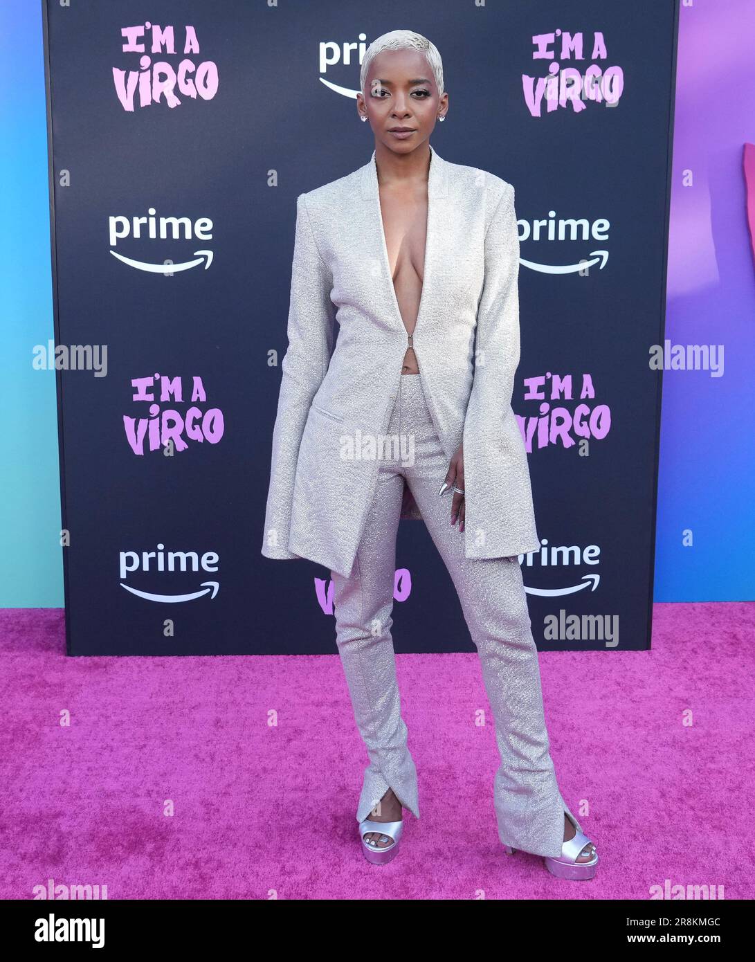 Los Angeles, USA. 21st June, 2023. Kara Young arrives at the Prime Video's I'M A VIRGO Los ...