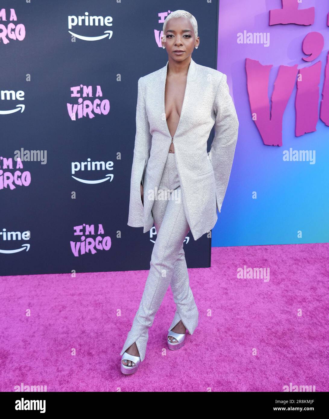 Los Angeles, USA. 21st June, 2023. Kara Young arrives at the Prime Video's I'M A VIRGO Los ...