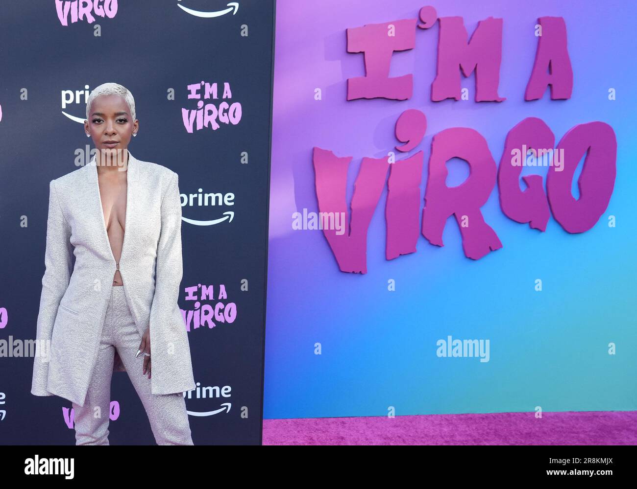 Los Angeles, USA. 21st June, 2023. Kara Young arrives at the Prime Video's I'M A VIRGO Los ...
