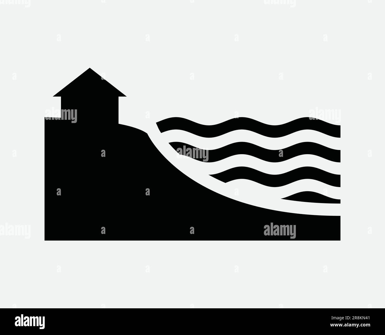 Waterfront sea front Stock Vector Images - Alamy